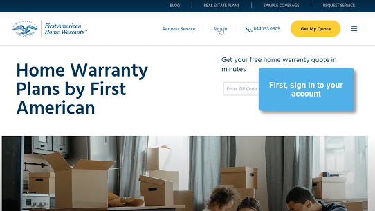 How to File a Claim | First American Home Warranty